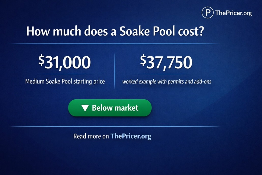 How Much Does A Soake Pool Cost?